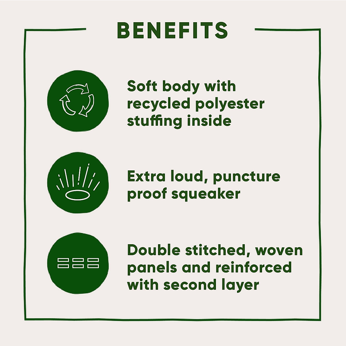 Beco Orange Crab Large Dog Toy, Chew, Fetch, Pull & Squeak Toy, Dual Materials for Long Lasting Play, Double Stitched for Durability, Made with Recycled Materials