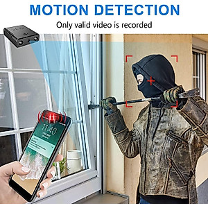 2022 Smallest Wireless WiFi Camera,Hidden Camera,HD1080P Wireless Spy Camera,Mini Smart Camera For Home Security,with Night Vision,Motion Detection,Cloud Storage for Security with iOS Android APP