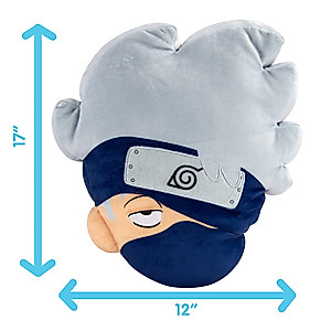 Club Mocchi Mocchi- Naruto: Shippuden Plush — Kakashi Hatake Plushie — Collectible Squishy Anime Plushies — 15 Inch