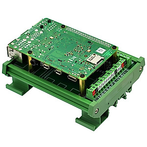 Electronics-Salon DIN Rail Mount Screw Terminal Block Adapter Module, for Raspberry Pi A+ 3A+ B+ 2B, 3B 3B+ 4B Zero Zero-W