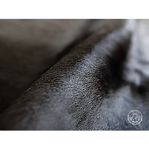 Sunshine Cowhides Genuine Dark Chocolate Brown Cowhide Rug 6 x 7-8 ft. 180 x 240 cm