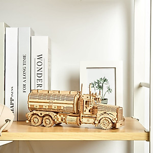 bennama 3D Wooden Puzzles Truck Model Kits, Brainteaser and Puzzle for Christmas/Birthday,Gifts for Adults and Teens to Build Combination