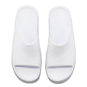 Nike Mens Air Jordan Post Slide White/White Size 11