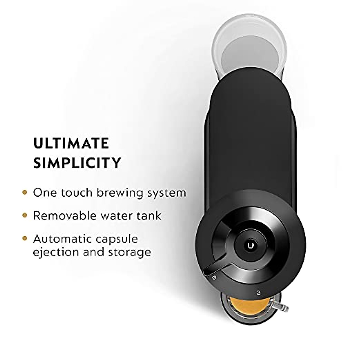 Nespresso Vertuo Next Coffee and Espresso Machine by De'Longhi, Limited Edition, 5 cups, Matte Black