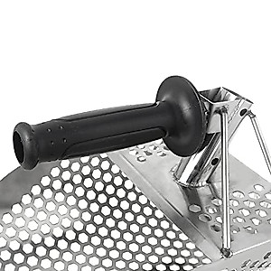 Fafeicy Sand Scoop, 304 Stainless Steel Rust Proof Metal Detecting Shovel with Electroplated Surface, for Beach, Garden