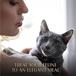 SHEBA PERFECT PORTIONS Cuts in Gravy Wet Cat Food Trays (12 Count, 24 Servings), Signature Tuna and Roasted Chicken Entrée, Easy Peel Twin-Pack Trays