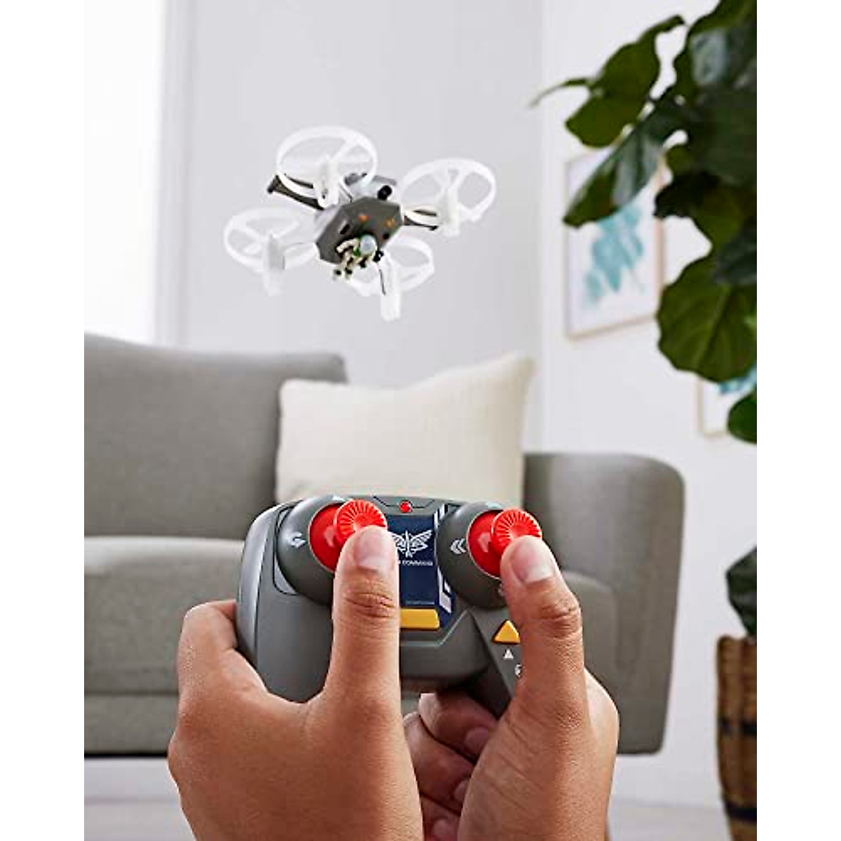 Hot Wheels Rc Space Ranger Jetpack & Buzz Lightyear Figure, Remote-Control Flying Ship From Disney and Pixar Movie Lightyear