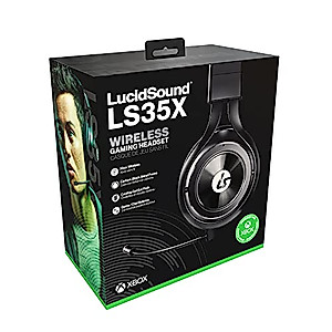LucidSound LS35X Wireless Surround Sound Stereo Gaming Headset for Xbox Series X|S - Black