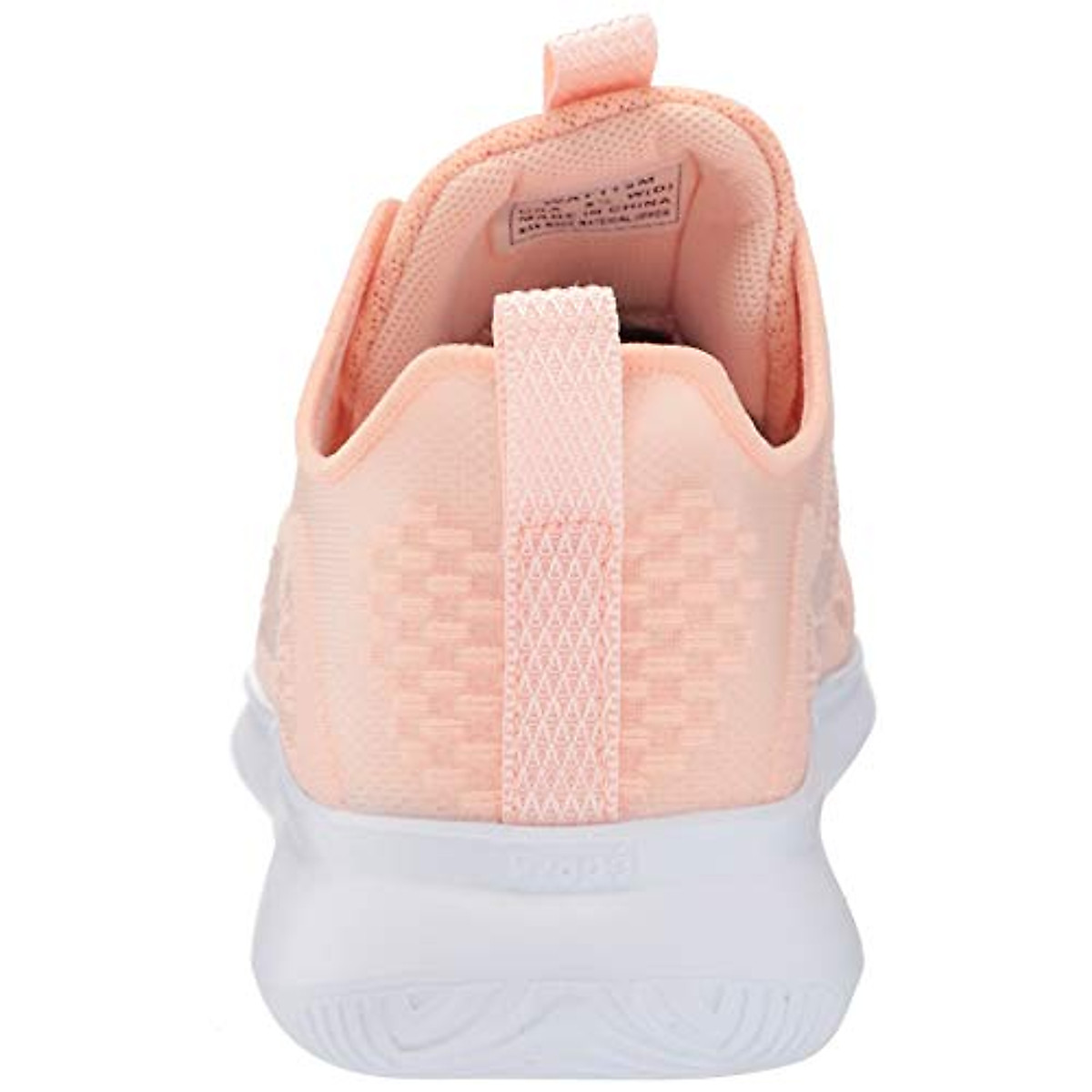 Propét Women's TravelBound Spright Sneakers, Peach Mousse, 6.5 Wide US