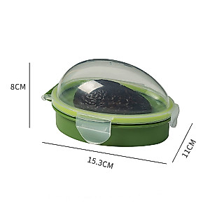Floralis Club Refrigerator Keeper for Avocado Saver and Keeper for Avocado Container Saver Holder for Avocado Storage