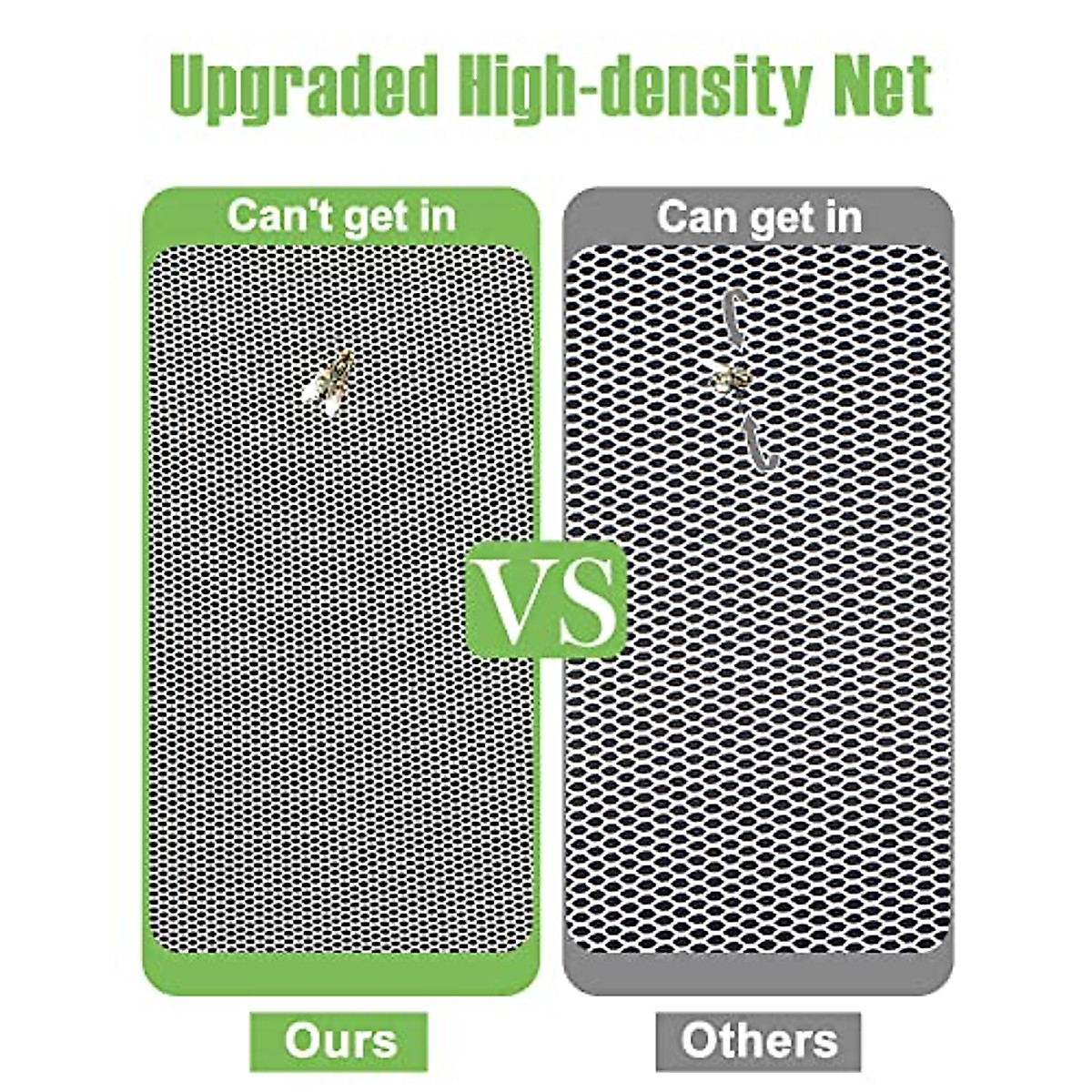 Lauon Food Covers, 1 Extra Large (40"X26") & 4 (17"X17"), 5 Pack White Mesh Plate Serving Tents, Pop-Up Umbrella Screen Tents, Jumbo Food Net for Outdoor Picnics Parties BBQ, Collapsible and Reusable