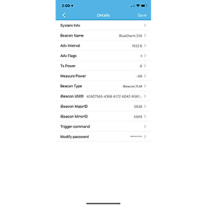 Blue Charm Beacons - Bluetooth BLE iBeacon (BC011-MultiBeacon) - Shows Battery Level in Broadcast - Long Range BLE 5.0