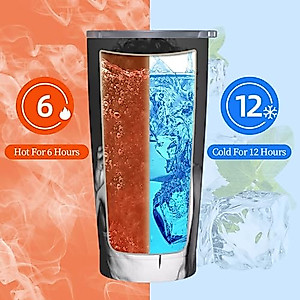 OAEWRE Gavin Actors Casalegno Stainless Steel Mug Insulated Tumbler Coffee Mugs with Lids and Straw Double Wall Vacuum Cup 20oz