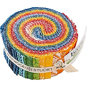 Kim Christopherson KimberBell Basics Kim's Picks Summer Strips 40 2.5-inch Strips Jelly Roll Maywood