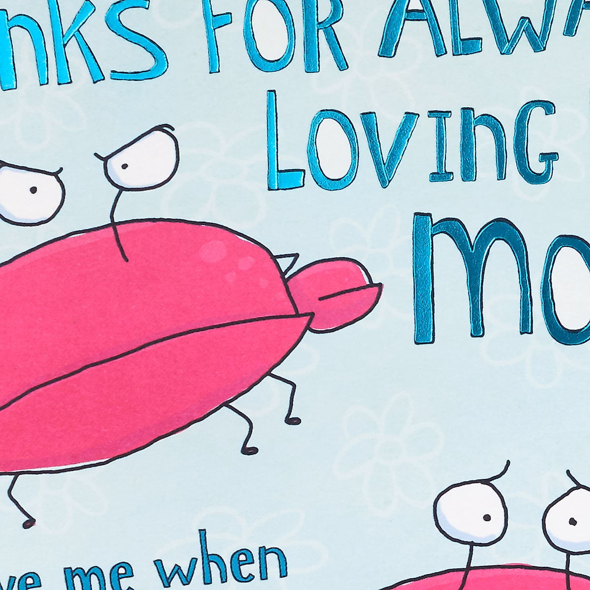 Hallmark Birthday Card for Mom (Pop Up Crab)