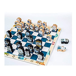 VONGAZ Chess Board Game Chess Set Classic Chess Board Game，11.8 Inch Super Durable Board，Portable Beginner Travel Chess Set Chess Game Set Chess Board Set
