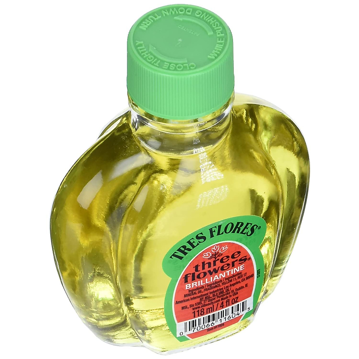 Three Flowers Brilliantine Liquid 4 Ounce (118ml) (3 Pack)