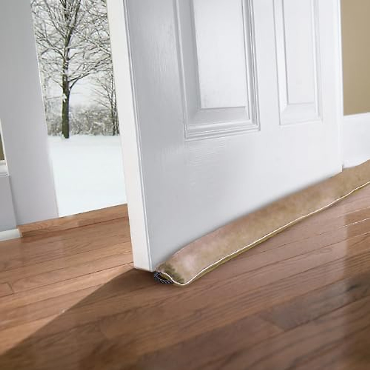 Frost King Door or Window Draft Stop Cloth Seal, 36-inches, Decorative Gold