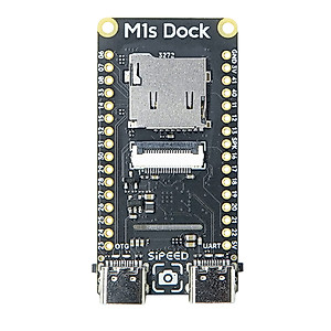 Sipeed M1s Dock AI+IoT tinyML RISC-V Linux AI Board (M1s Dock Full)