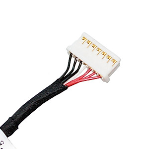 GinTai AC DC Power Jack with Cable Socket Plug Connector Port for Dell XPS 15 7590 P56F003