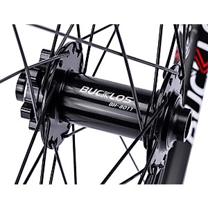 BUCKLOS 29 inch Thru Axle Boost MTB Wheelset, Front 15 * 110mm Rear 12 * 148mm Disc Brake Mountain Bike Wheel,29 inch Electric Mountain Bike Air Suspension Inverted Downhill Fork.