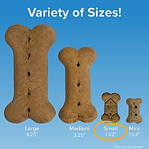 Blue Seal Kent Entrust Crunchers - Small Dog Treats, Original Recipe - Crunchy Oven Baked Biscuits with Premium Ingredients, Healthy Snack, Ideal for Training - Made in USA, 3.5-Pound Bag