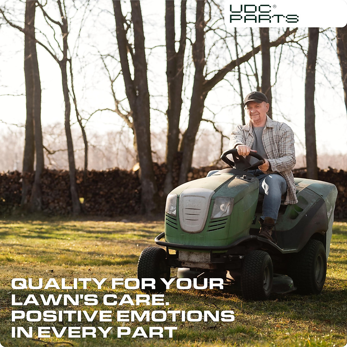 UDC Parts Mower Deck Belt 144959 / Kevlar Cord / 95.400 inches/for Husqvarna Craftsman Poulan 532144959