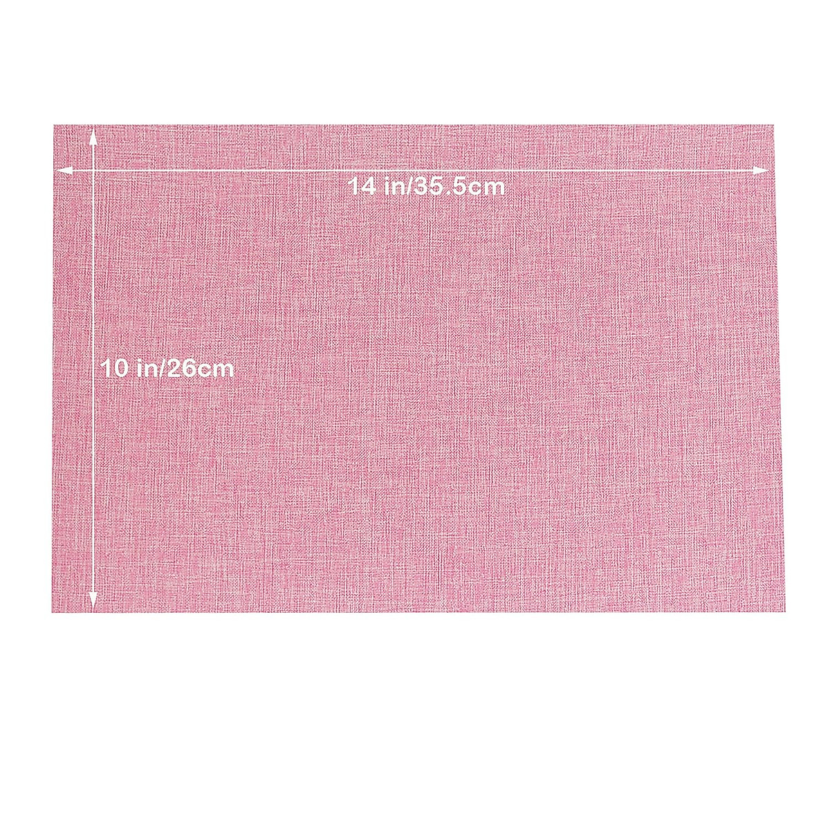 8pcs Book Cloth 14x10 Inch Fabric Surface Paper Backed 4 Colors Bookbinding Cloth for Adult DIY Book Album Cover（Style A）