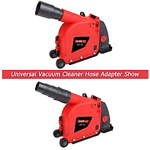 Aidelife Angle Grinder Dust Collection Attachment for Double-Cut Saw,Wall Chaser Dust Shroud 5 inch