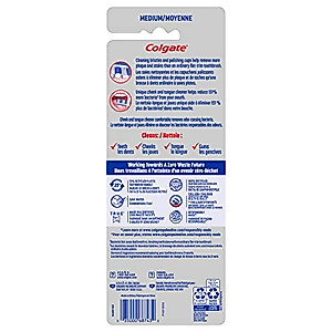 Colgate 360 Adult Toothbrush, Medium (4 Count)