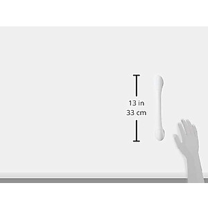 Moen LR2250DW 9-Inch Home Care Designer Hand Grip, Glacier White