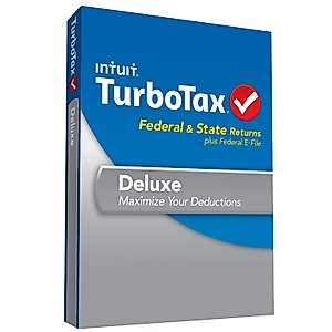 Intuit TurboTax Deluxe with State 2013