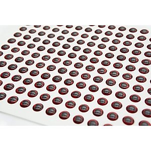 500pcs 5mm Red 3D Holographic Fishing Lure Eyes 3D Lure Eye 3D Soft Eye 3D Holographic Lure Eye Fly Tying, Jigs, Crafts