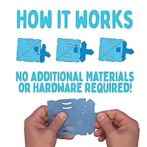 Thames & Kosmos Creatto: Shimmer Shark & Ocean Pals Light-Up Craft Puzzle from