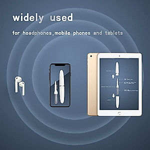 TIWABI 3 in 1 Cleaner Kit for Airpods 1 2 3 Pro Headphones Earbuds and Case Multi-Function Cleaner Kit with Brush and Soft Flocking Brush Multi-Function Cleaner Kit for Earphones Phone and Camera