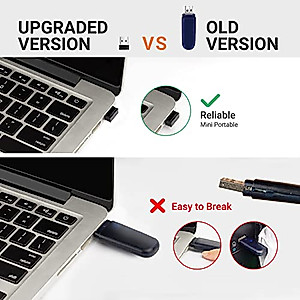 Tera Barcode Scanner Wireless 1D Laser Cordless Barcode Reader with Battery Level Indicator, Versatile 2 in 1 2.4Ghz Wireless and USB 2.0 Wired