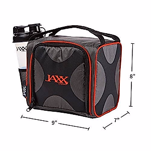 Fit & Fresh Jaxx FitPaks, Standard, Red & Black