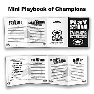 Play Strong Surfing Birthday Card 1-Pack (5x7) Super Star Illustrated Sports Birthday Cards Greeting Cards- Awesome for Surfers, Coaches and Fans Birthdays, Gifts and Parties!