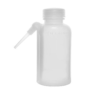 EISCO Wash Bottle, 250ml - Polyethylene - Translucent, Unbreakable - Screw Cap with Down Spout for Dispensing Liquid Labs