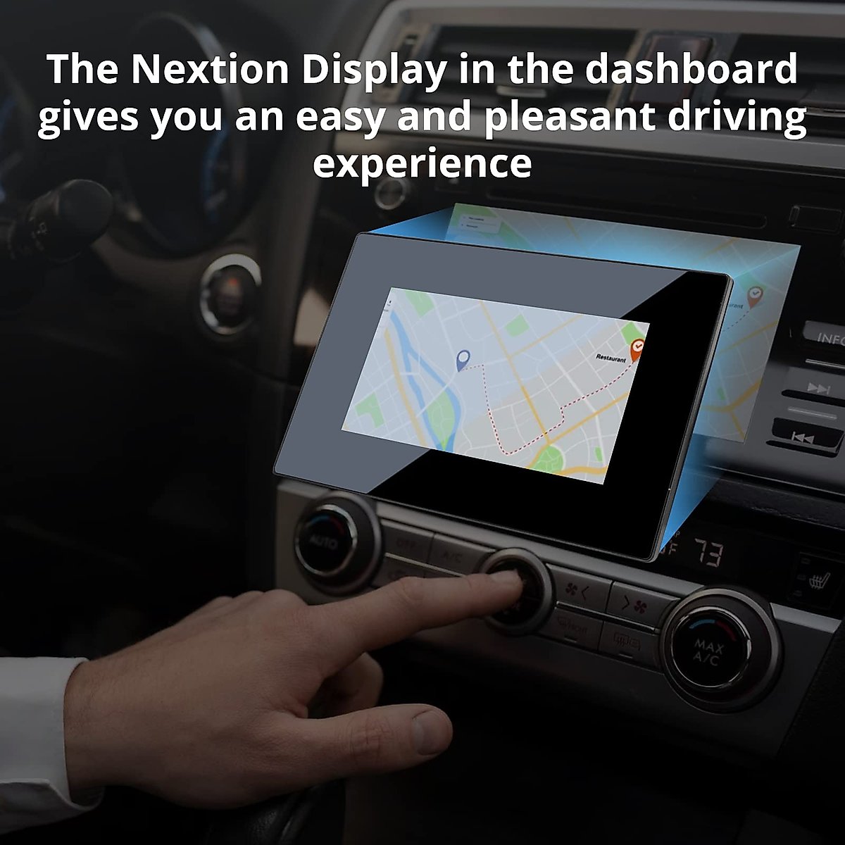 Nextion 7.0″ Intelligent HMI Display NX8048P070-011C-Y Capacitive LCD-TFT Touch Screen 800 * 480 with Enclosure, Nextion Display Support Video Audio Animation Play Functions.
