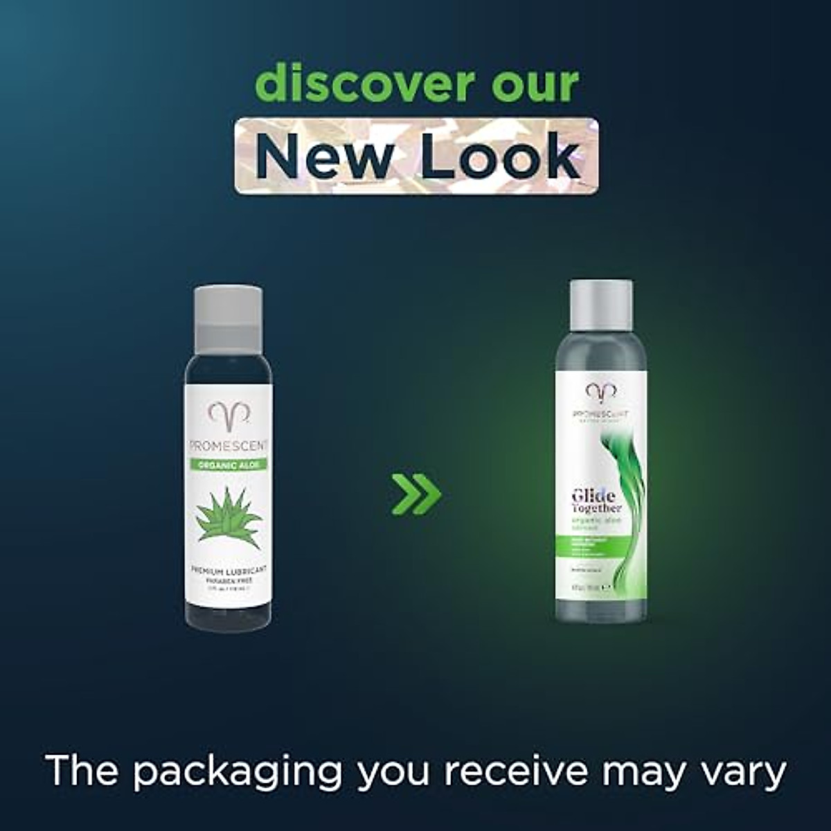 Promescent Organic Lube for Sex with Natural Ingredients, Premium Personal Lubricant Sex Gel for Couples, Personal Lube, Condom Compatible Natural Lube, Long-Lasting Aloe Lube, Water Based Lube (4 oz)