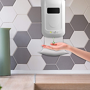 DOITOOL Soap Dispenser Tray 1pc Water Tray Lotion Dispenser Drip Tray Wall Soap Drip Tray Hand Gel Dispenser Tray Automatic Drip Tray Drinking Soap Dispenser Plastic Dripping Water White