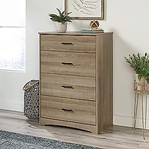 Sauder Beginnings 4-Drawer Chest, Summer Oak Finish