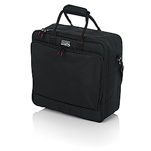Gator Cases Padded Nylon Mixer/Gear Carry Bag with Removable Strap; 15.5" x 15" x 5.5" (G-MIXERBAG-1515),Black