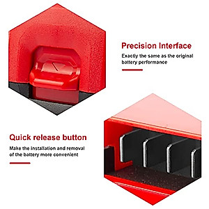 [1-Pack] High-Output 6000mAh [Lithium-Ion Type] 18V PC18B Battery for Porter Cable 18-Volt Battery PC18B PC18BL PCC489N PC18BLEX, Only Can Charged with Charger PCXMVC PCLMVC (Not PCMVC)