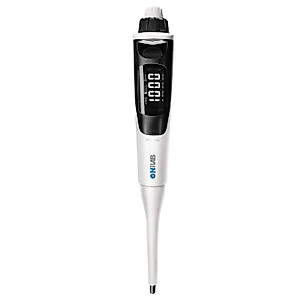 Electric Single Channel Pipette Laboratory Micropipette Adjustable Volume Pipettors 100-1000μL…