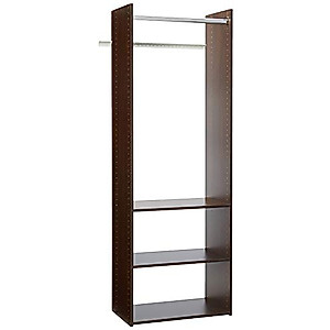 Easy Track RV1472-T Hanging Tower Closet, Truffle, 72-Inch