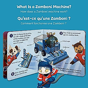 Zamboni Stories on Ice- Wheeled Board Book Set, 3-Book Gift Set With Rolling Truck Slipcase for Toddlers Ages 1-5 (Roll & Play Stories)