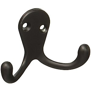 NATIONAL MFG/SPECTRUM BRANDS HHI N830-153 Double Robe Hook, Oil Bronze