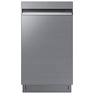 SAMSUNG DW50T6060US 46 dBA Stainless Compact Top Control Built-in Dishwasher